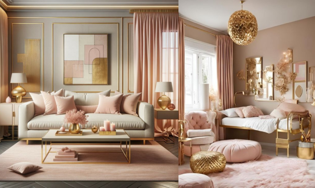 Top 10 Gold Colour Combinations to Elevate Your Home Interiors