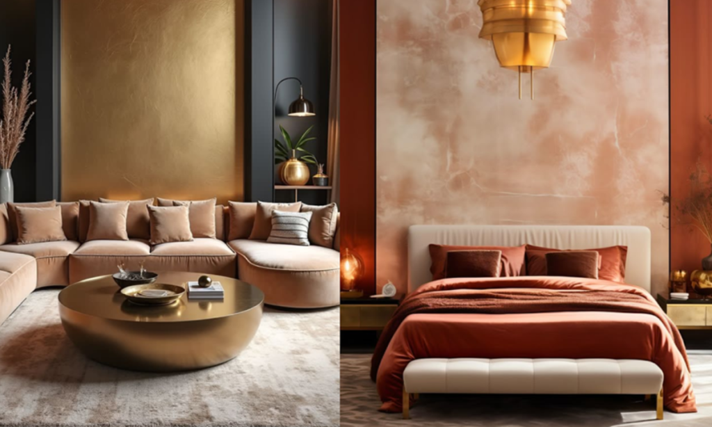 Top 10 Gold Colour Combinations to Elevate Your Home Interiors